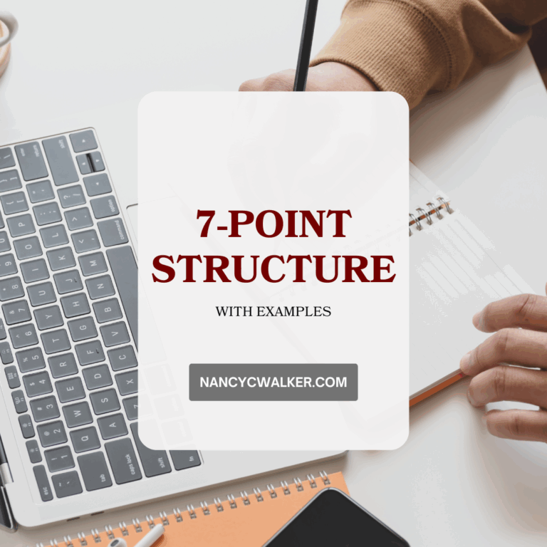 How to plot a novel using a 7-Point Structure – with examples - Nancy C ...